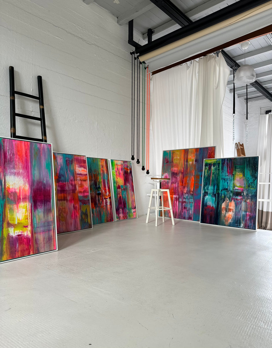 Farbverläufe, Künstlerin, Düsseldorf, Osthoff, Manus Art – Manus Art ...