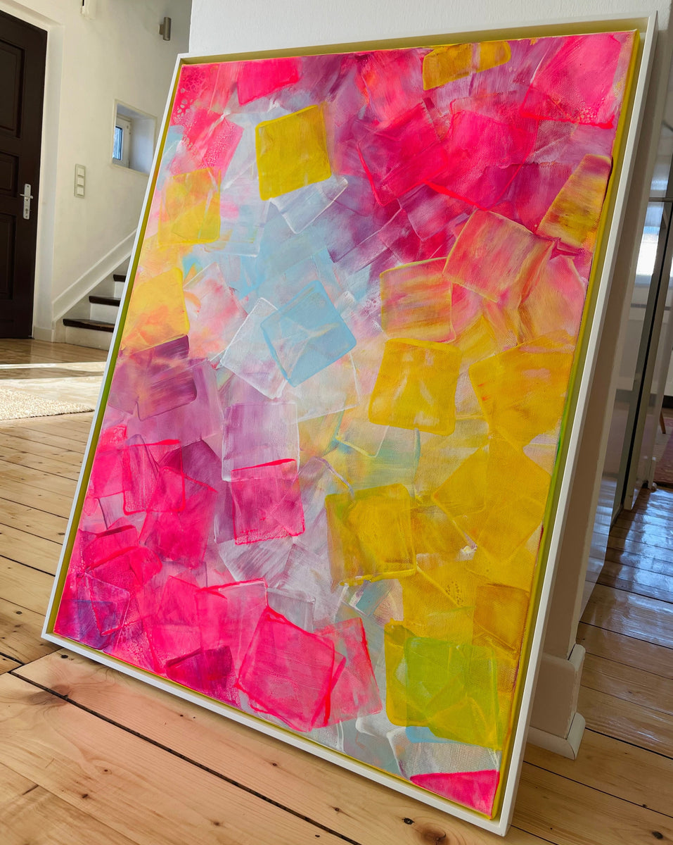 Cubes | Manuela Osthoff | Kunstwerke | Abstrakte Kunst | Canvas ...