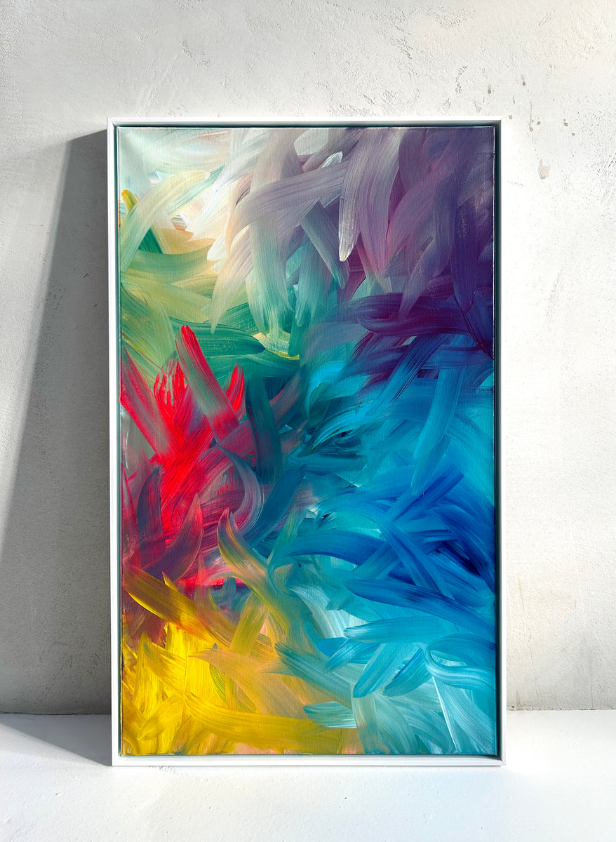 Deep Water | Manuela Osthoff | Kunstwerke | Abstrakte Kunst | Canvas ...