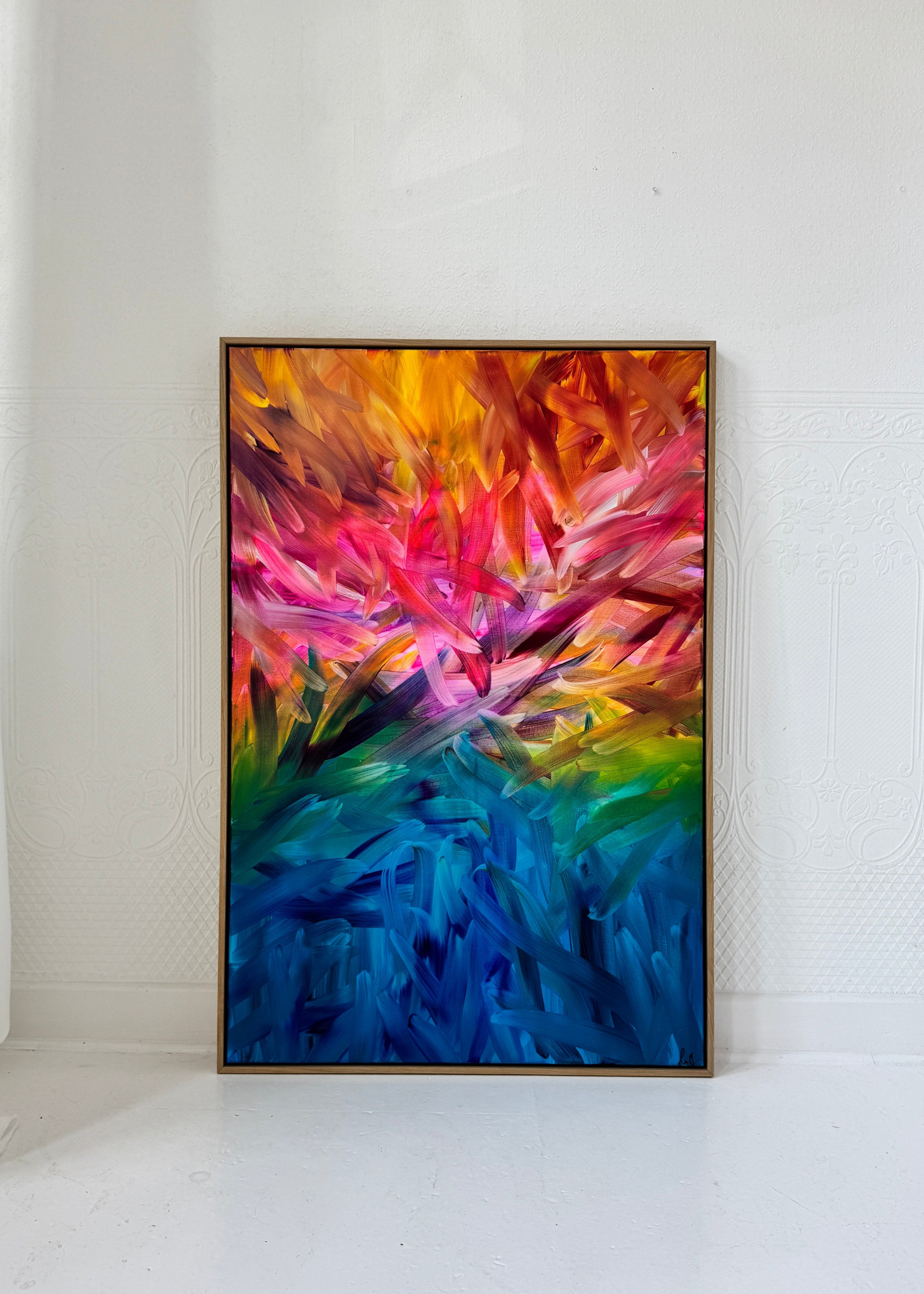 Deep Water | Manuela Osthoff | Kunstwerke | Abstrakte Kunst | Canvas ...